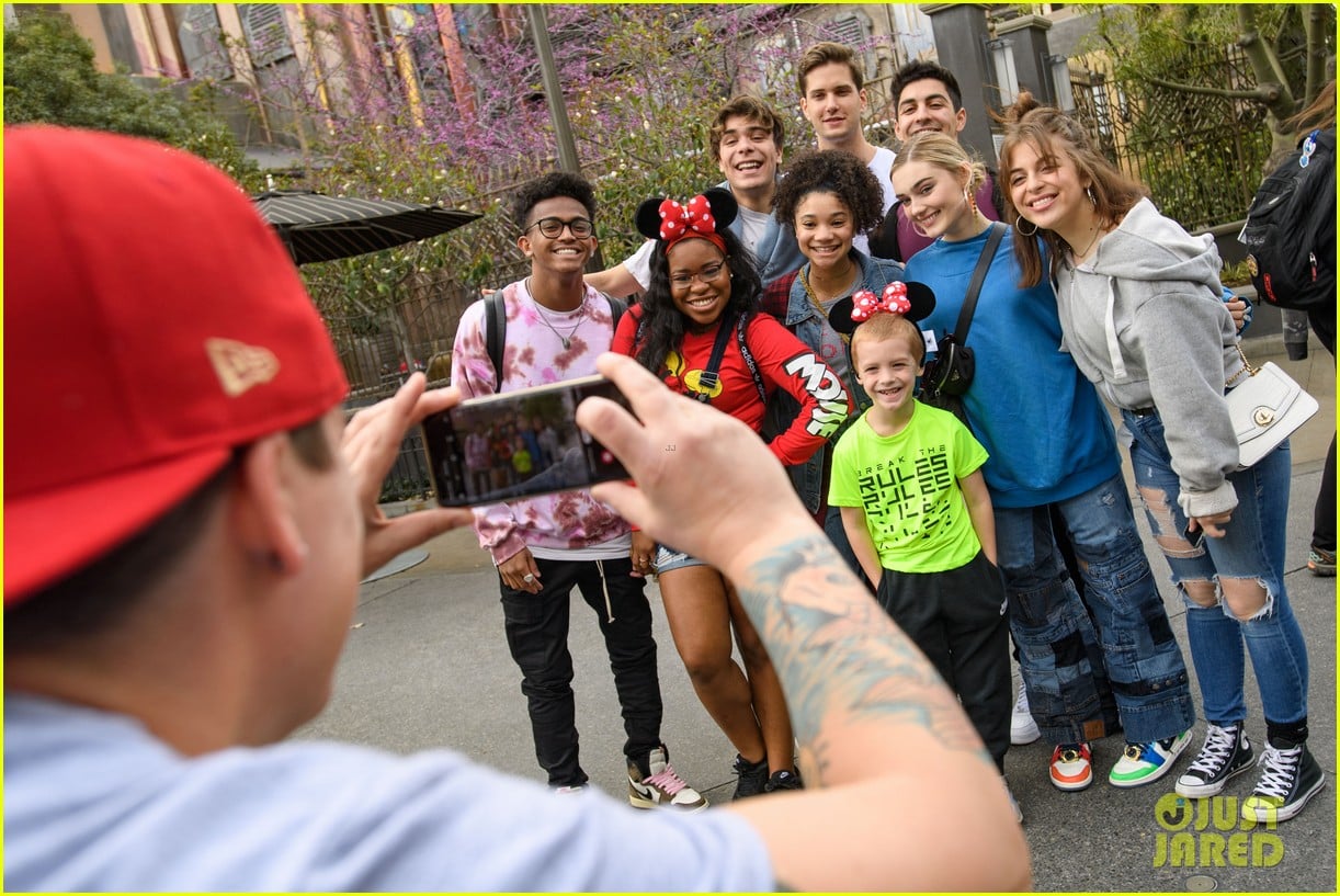 Full Sized Photo of zombies 2 cast have fun filled day at disneyland 12 ...