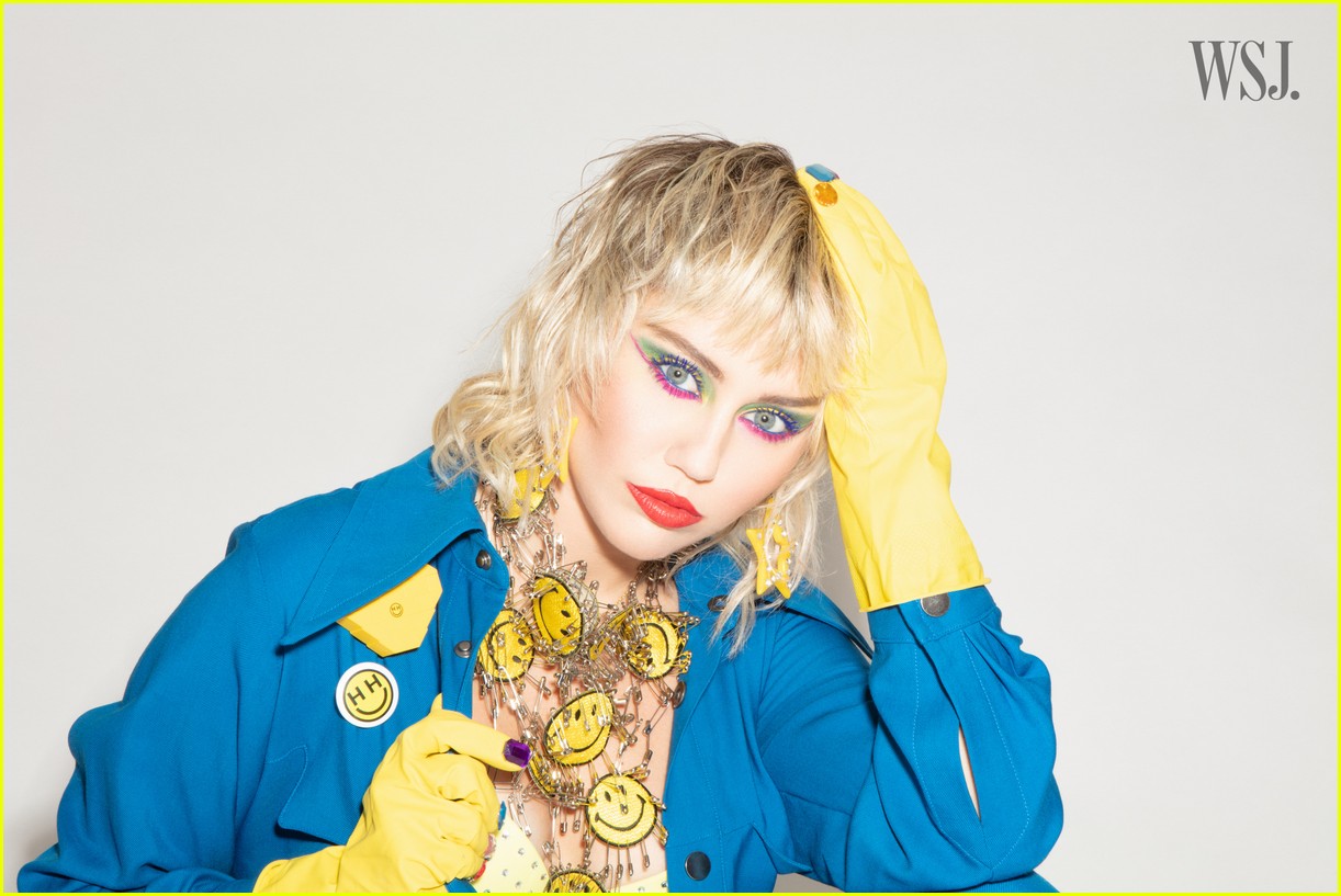 Full Sized Photo Of Miley Cyrus Wsj May 2020 16 Miley Cyrus Reveals Where She S At With Her