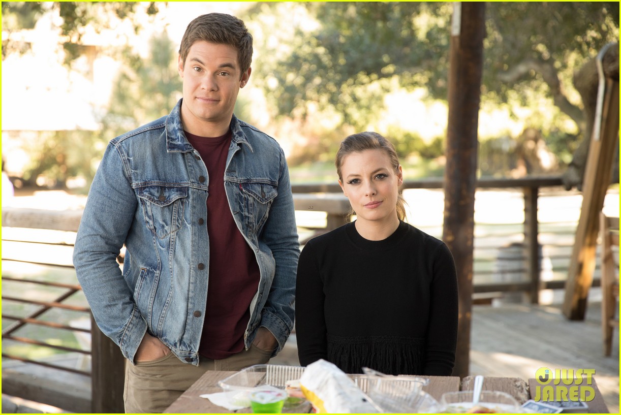 Full Sized Photo of adam devine gillian jacobs head to magic camp in ...