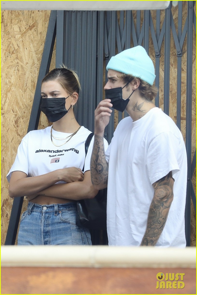 Full Sized Photo of justin hailey bieber step out on second wedding ... Full Sized Photo of justin hailey bieber step out on second wedding ...