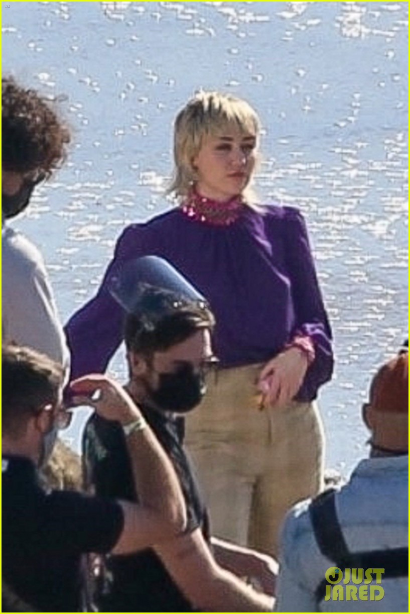 Full Sized Photo of miley cyrus filming new music video at beach 58 ...
