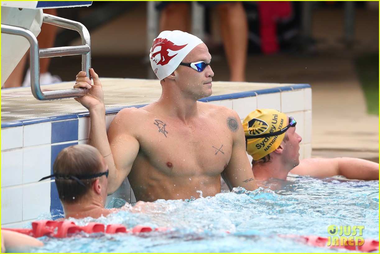 Full Sized Photo of cody simpson marloes stevens aussie swim race pics ...
