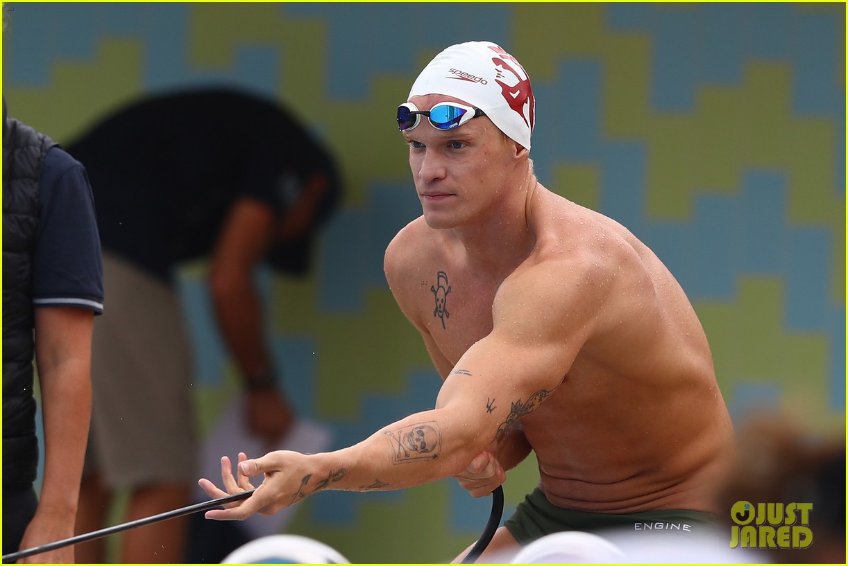 Full Sized Photo of cody simpson marloes stevens aussie swim race pics ...