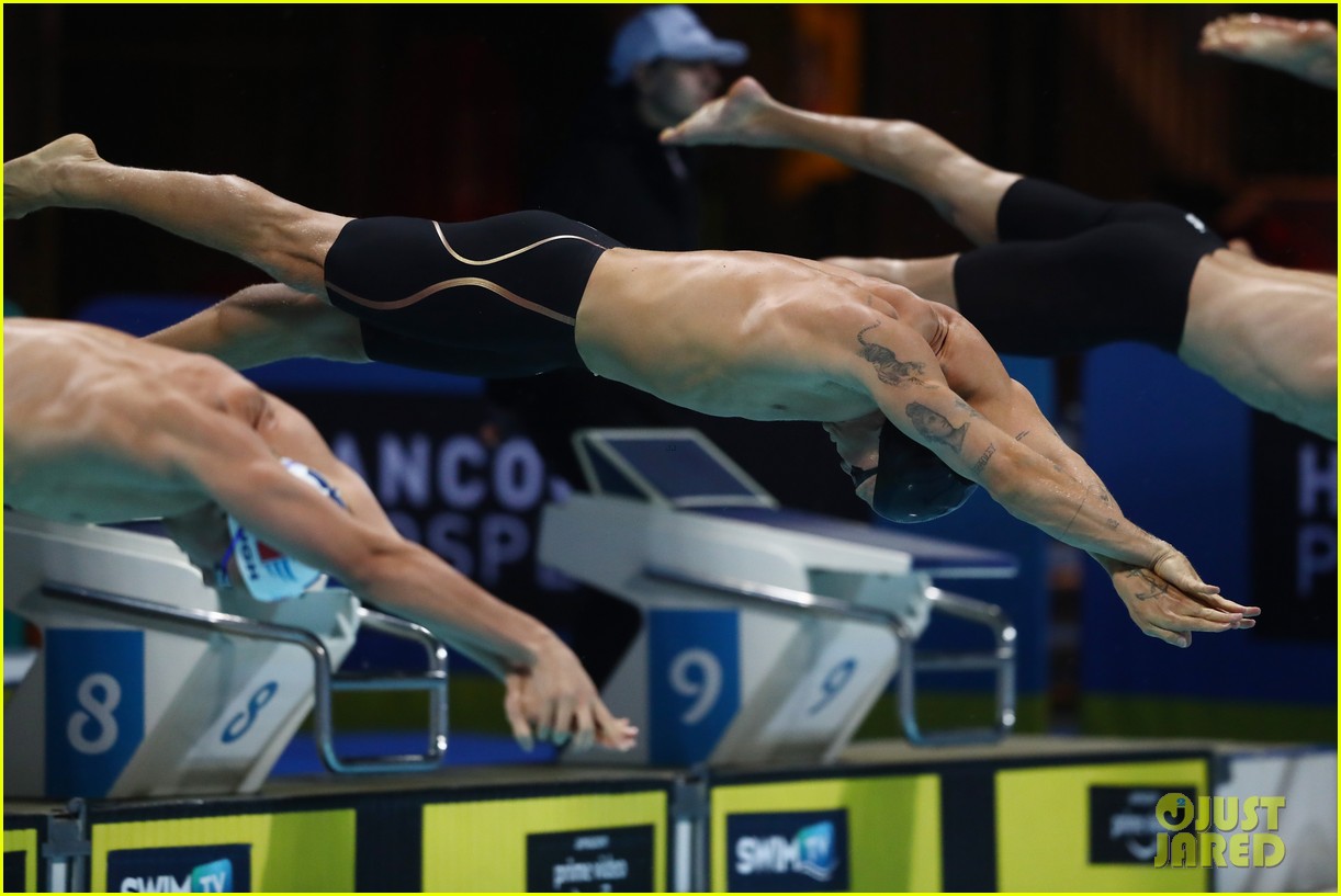 Full Sized Photo of cody simpson marloes stevens aussie swim race pics ...