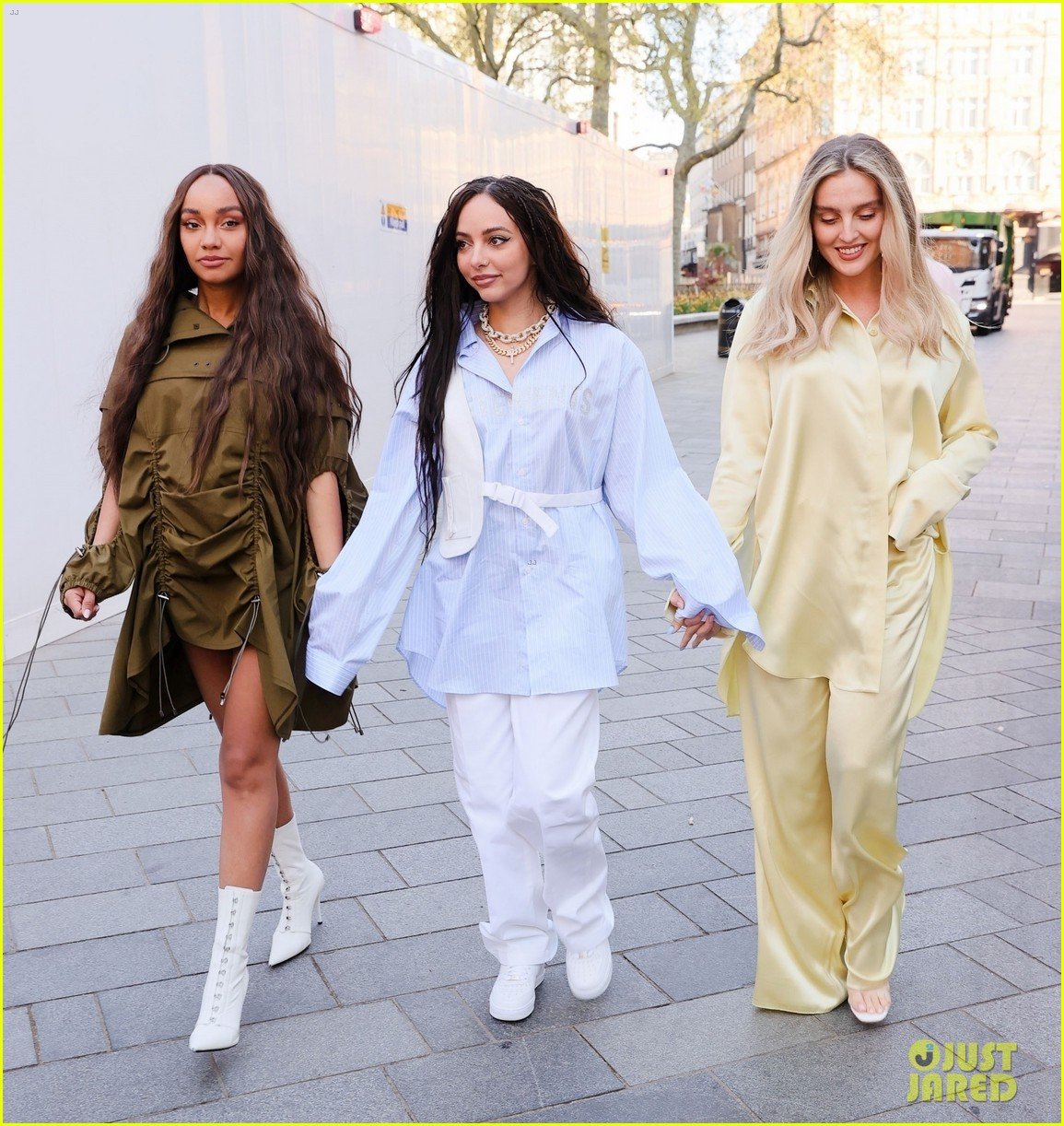 Full Sized Photo of little mix step out as trio 05 | Little Mix Step ...