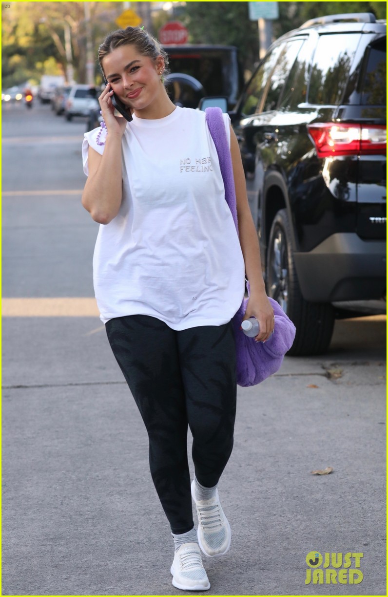 Addison Rae Promotes Mental Health Awareness While Out For a Workout ...
