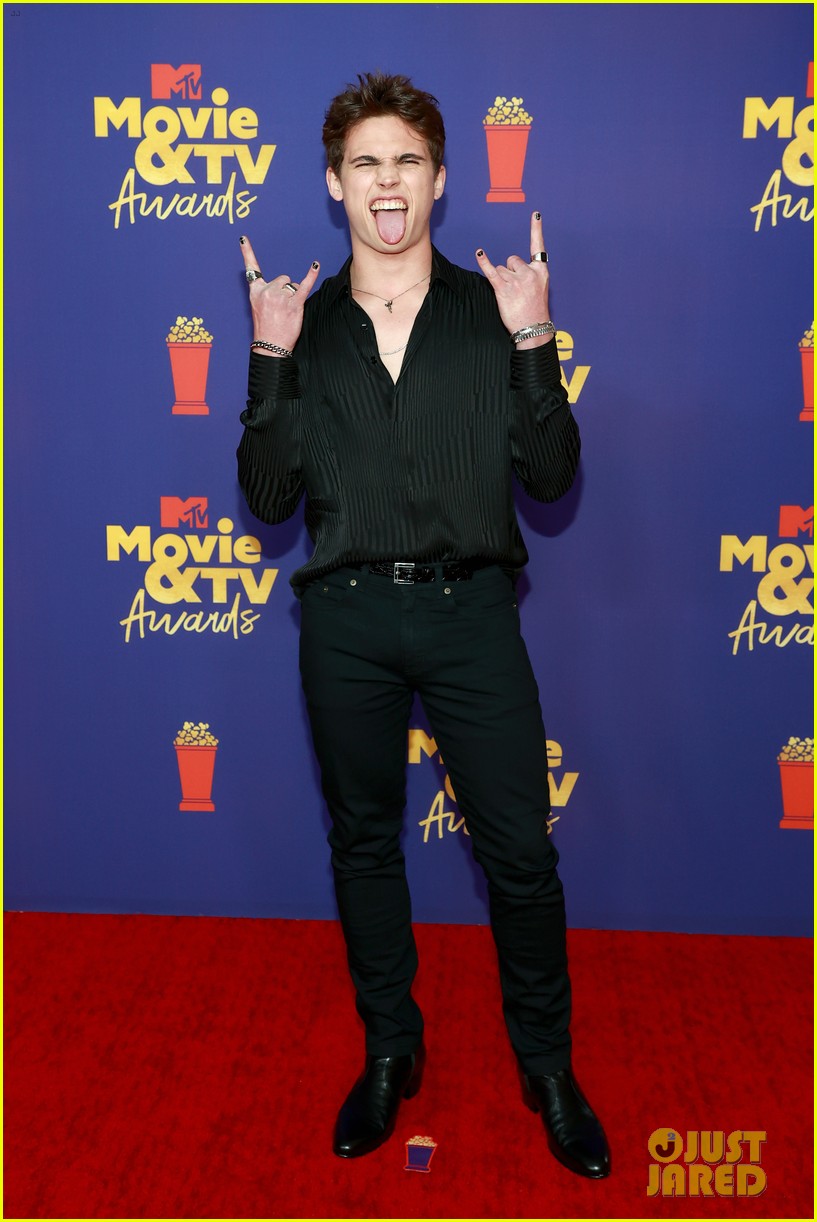 Addison Rae Attends MTV Awards 2021 with 'He's All That' Co-Star Tanner ...