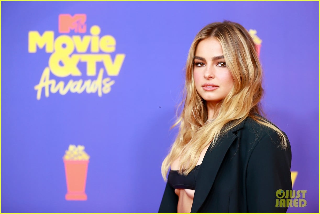 Addison Rae Attends MTV Awards 2021 with 'He's All That' Co-Star Tanner ...