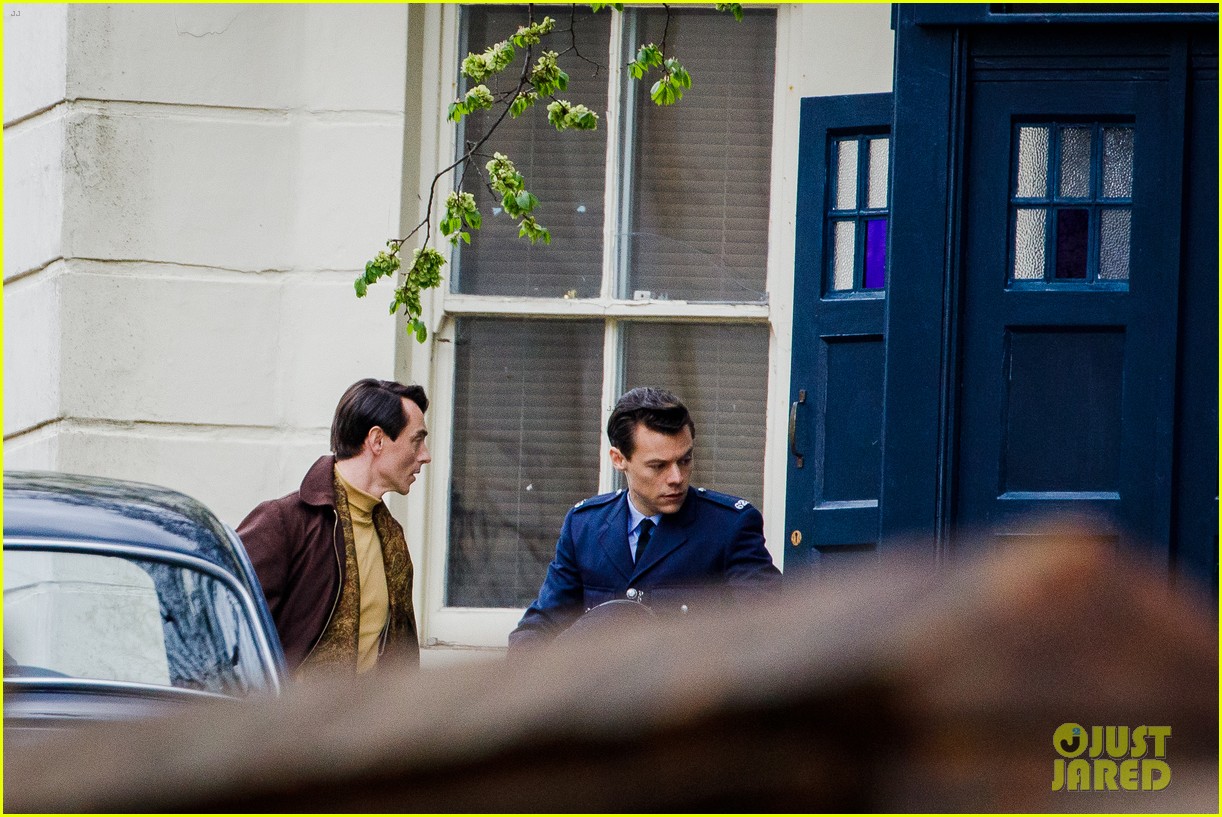 Harry Styles Wears Full Policeman Uniform in New Set Photos with David ...