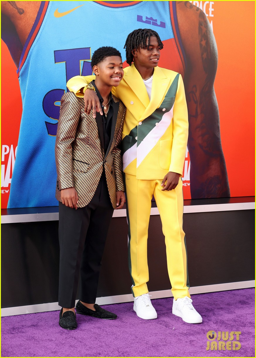 Cedric Joe & Ceyair J Wright Buddy Up at 'Space Jam: A New Legacy ...