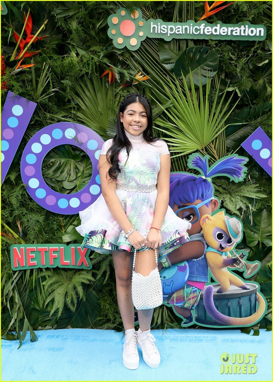 Ynairaly Simo Attends 'Vivo' Premiere Screening With Lin-Manuel Miranda ...