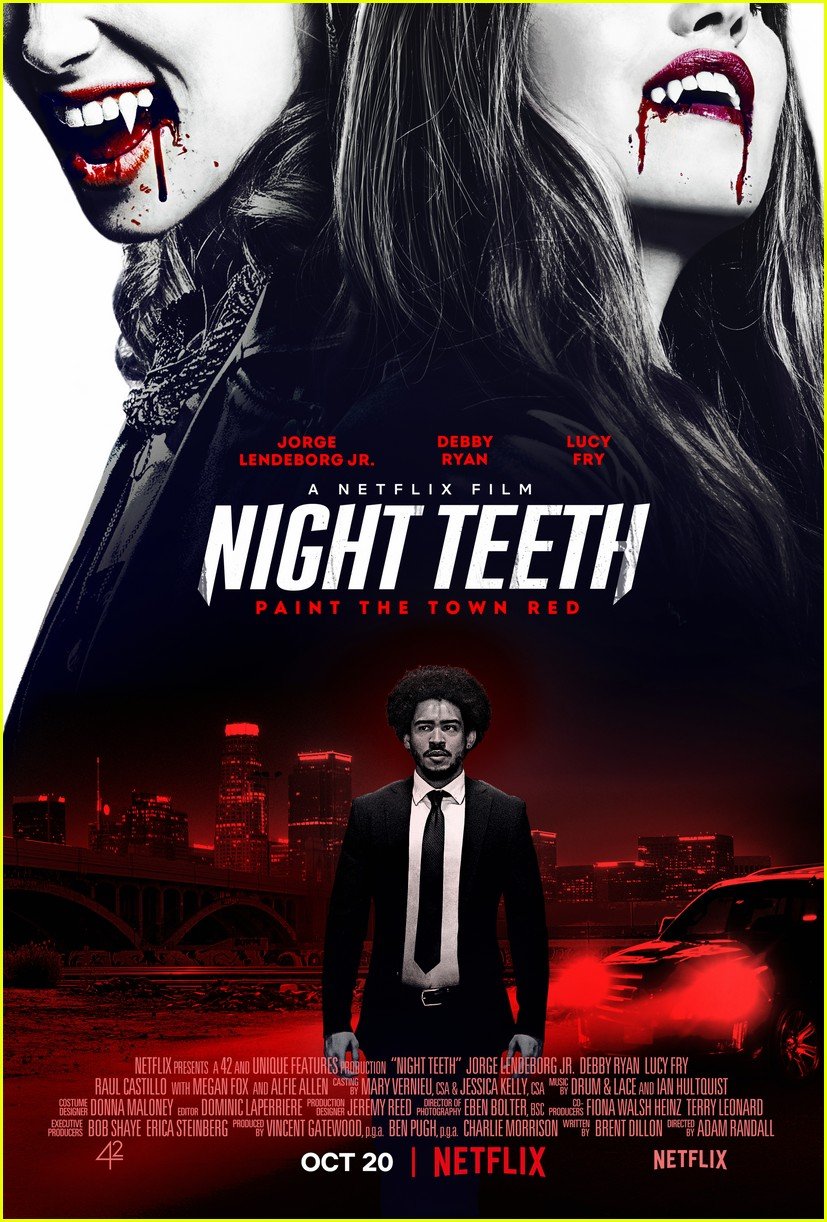 Full Sized Photo of debby ryan is a vampire in night teeth trailer ...