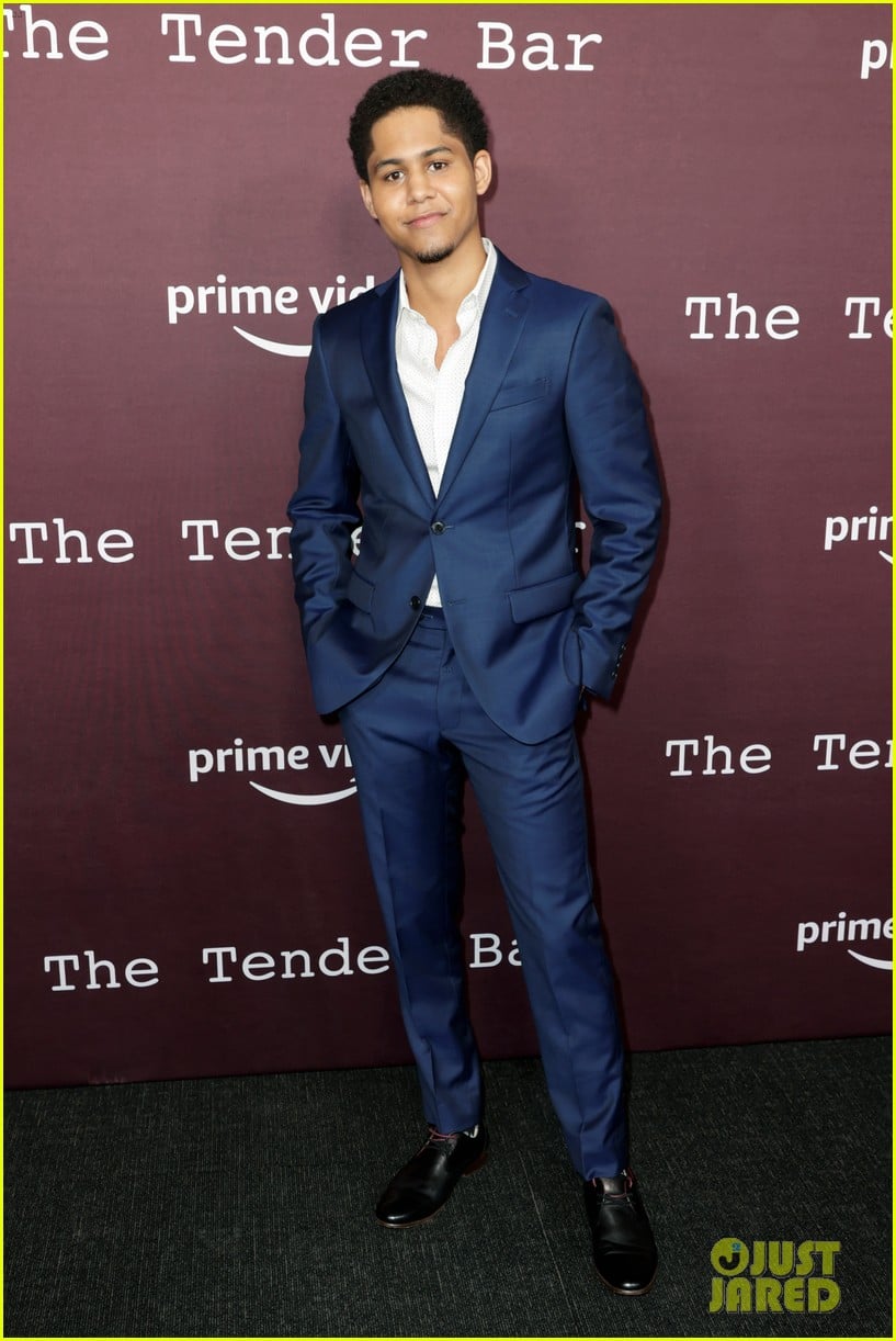 Daniel Ranieri Gets Tossed Around at 'The Tender Bar' Premiere By Ben ...