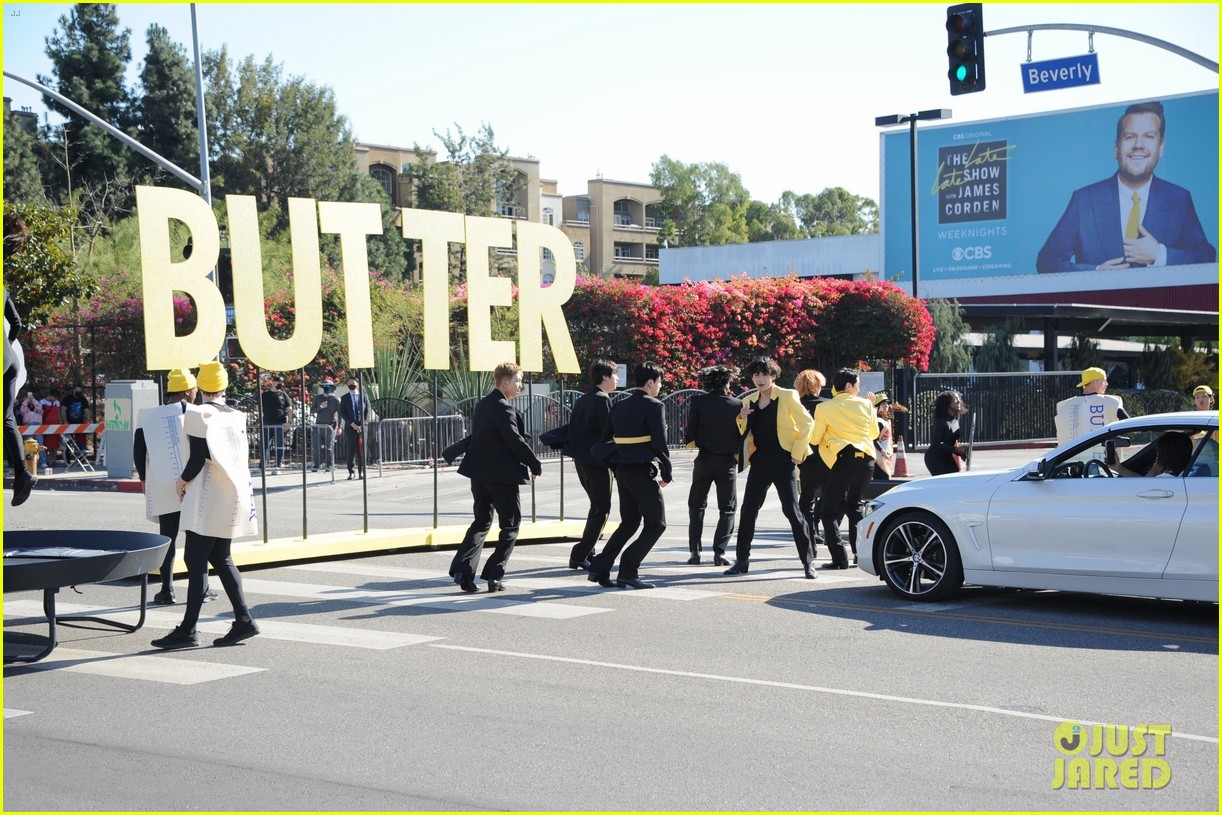 Full Sized Photo of bts crosswalk with james corden 021 | We Have the ...