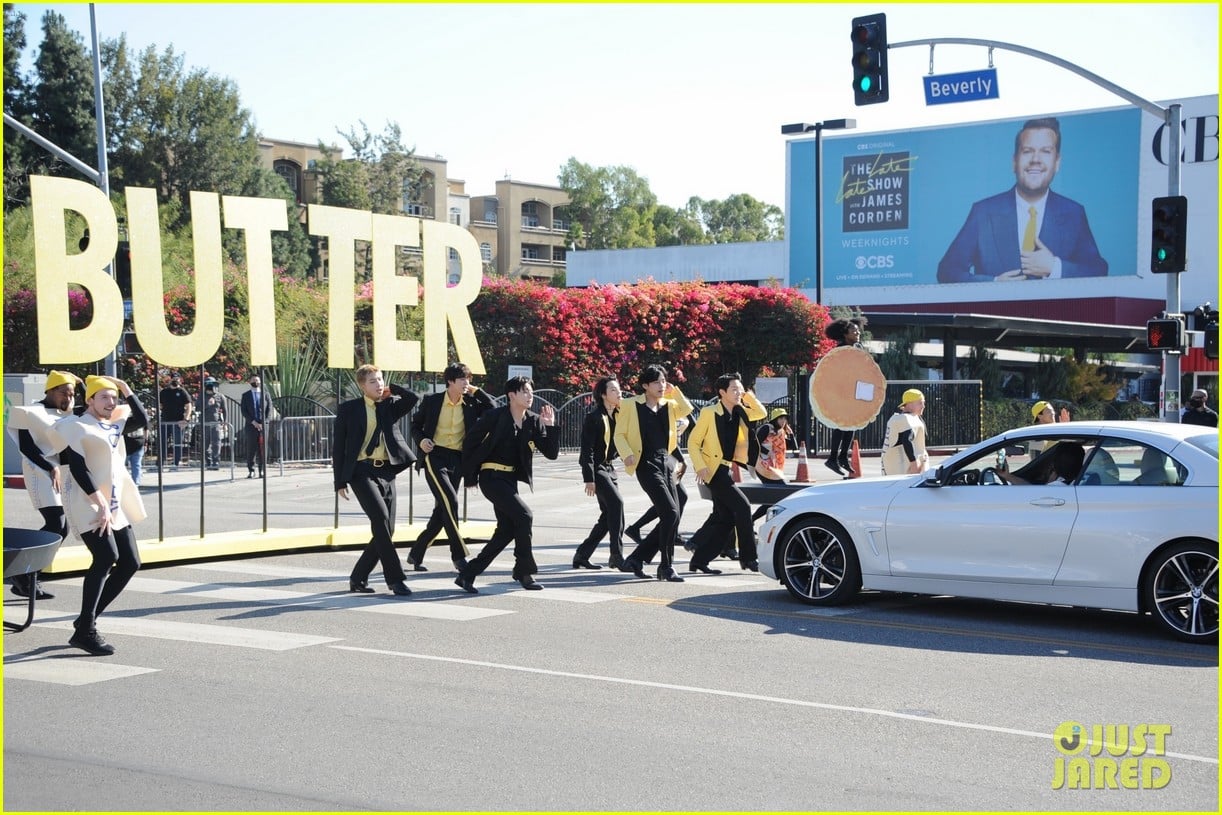 Full Sized Photo of bts crosswalk with james corden 029 | We Have the ...