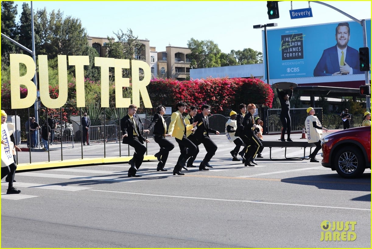 Full Sized Photo of bts crosswalk with james corden 046 | We Have the ...