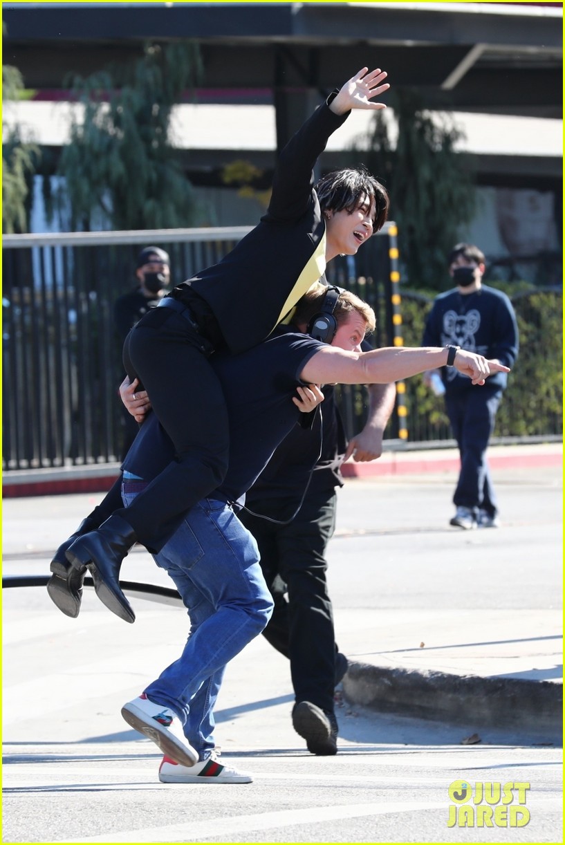 Full Sized Photo of bts crosswalk with james corden 052 | We Have the ...