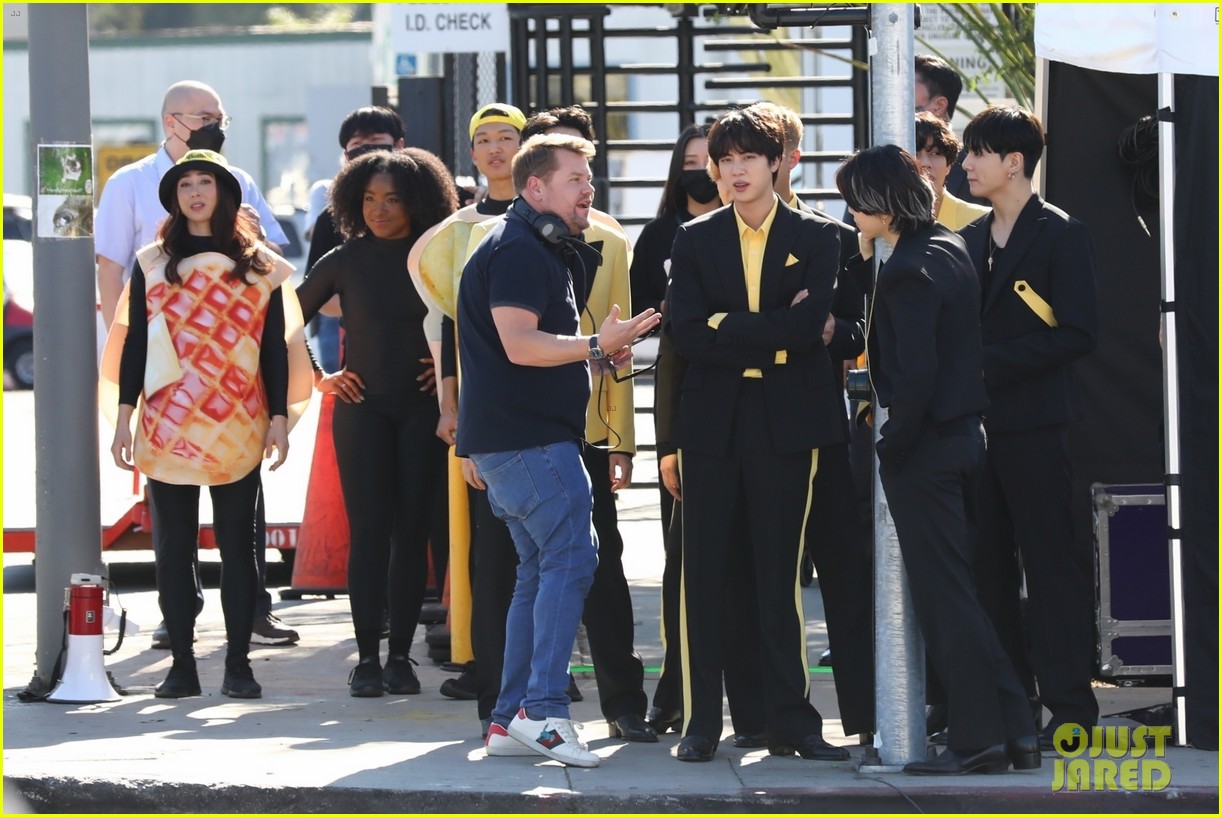 Full Sized Photo of bts crosswalk with james corden 082 | We Have the ...