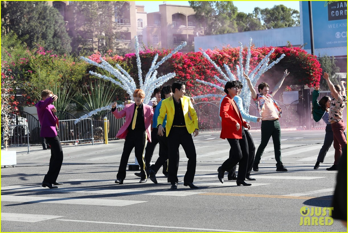 Full Sized Photo of bts crosswalk with james corden 105 | We Have the ...