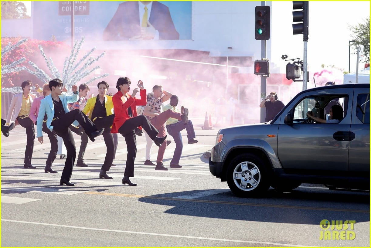 Full Sized Photo of bts crosswalk with james corden 111 | We Have the ...