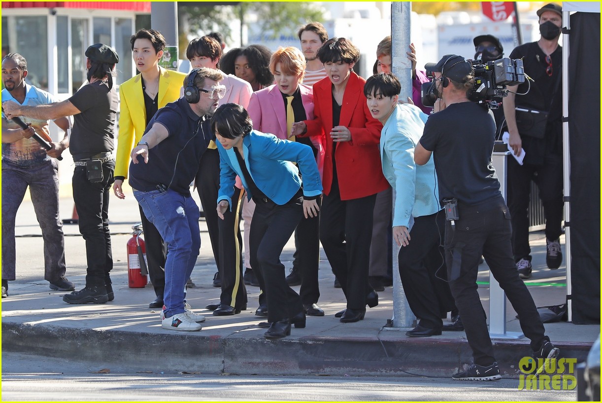 Full Sized Photo of bts crosswalk with james corden 115 | We Have the ...