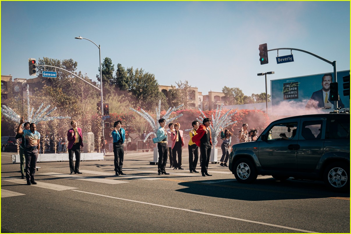 BTS' 'Late Late Show' Crosswalk the Musical Is Here - Watch Now ...