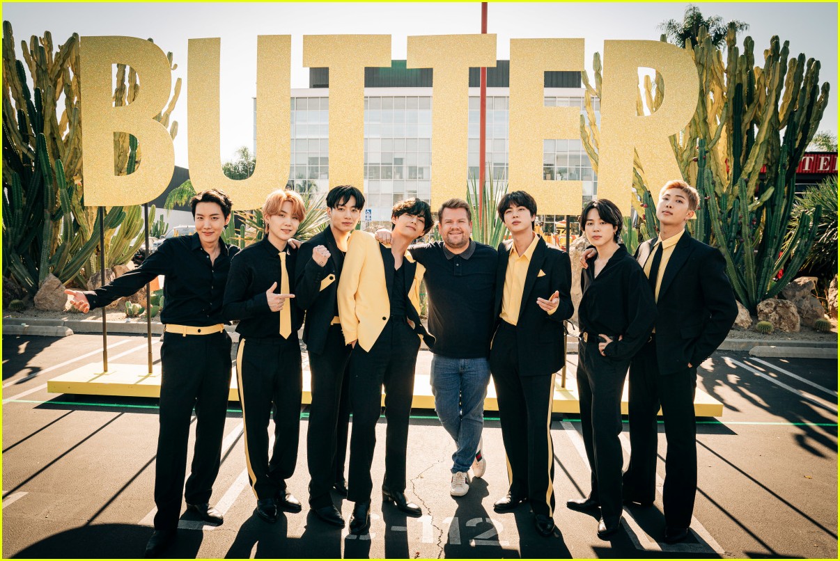 BTS' 'Late Late Show' Crosswalk the Musical Is Here - Watch Now ...