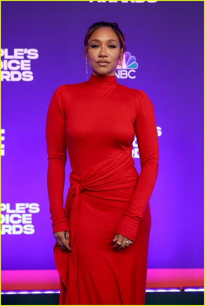 Candice Patton Represents 'The Flash' at People's Choice Awards 2021 ...