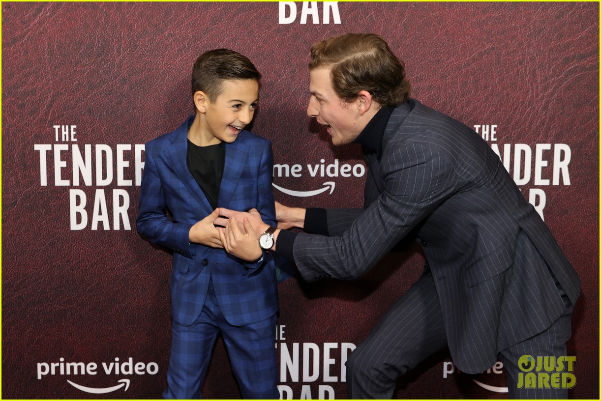 Daniel Ranieri Gets Tickled By Tye Sheridan at 'The Tender Bar' NYC ...