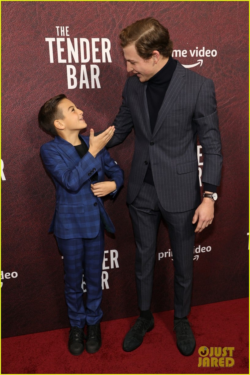 Daniel Ranieri Gets Tickled By Tye Sheridan at 'The Tender Bar' NYC ...