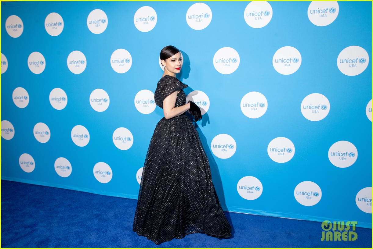 Sofia Carson Channels Audrey Hepburn at the UNICEF 75th Anniversary ...