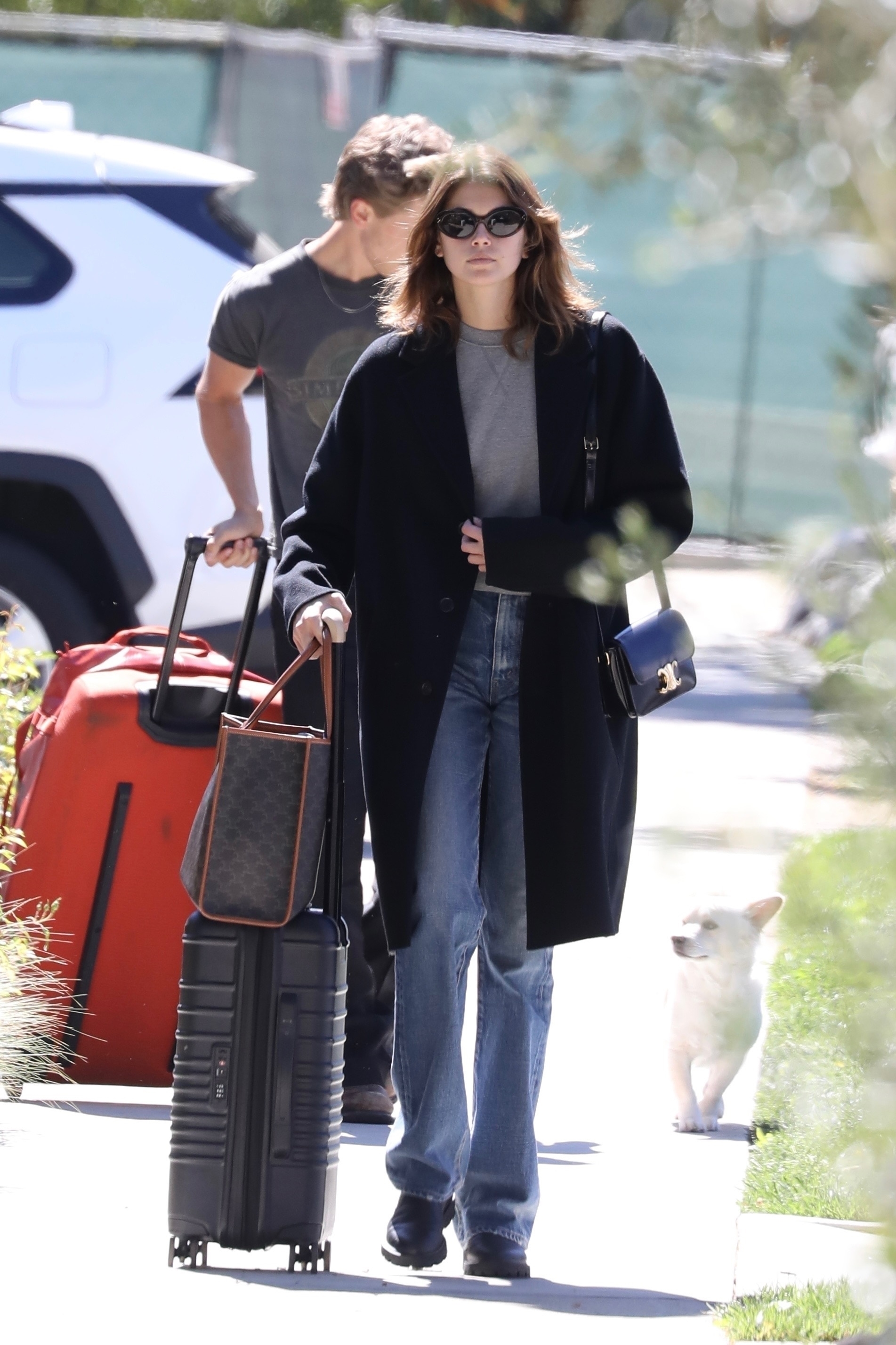 Kaia Gerber & Boyfriend Austin Butler Head Out for a Trip Together ...