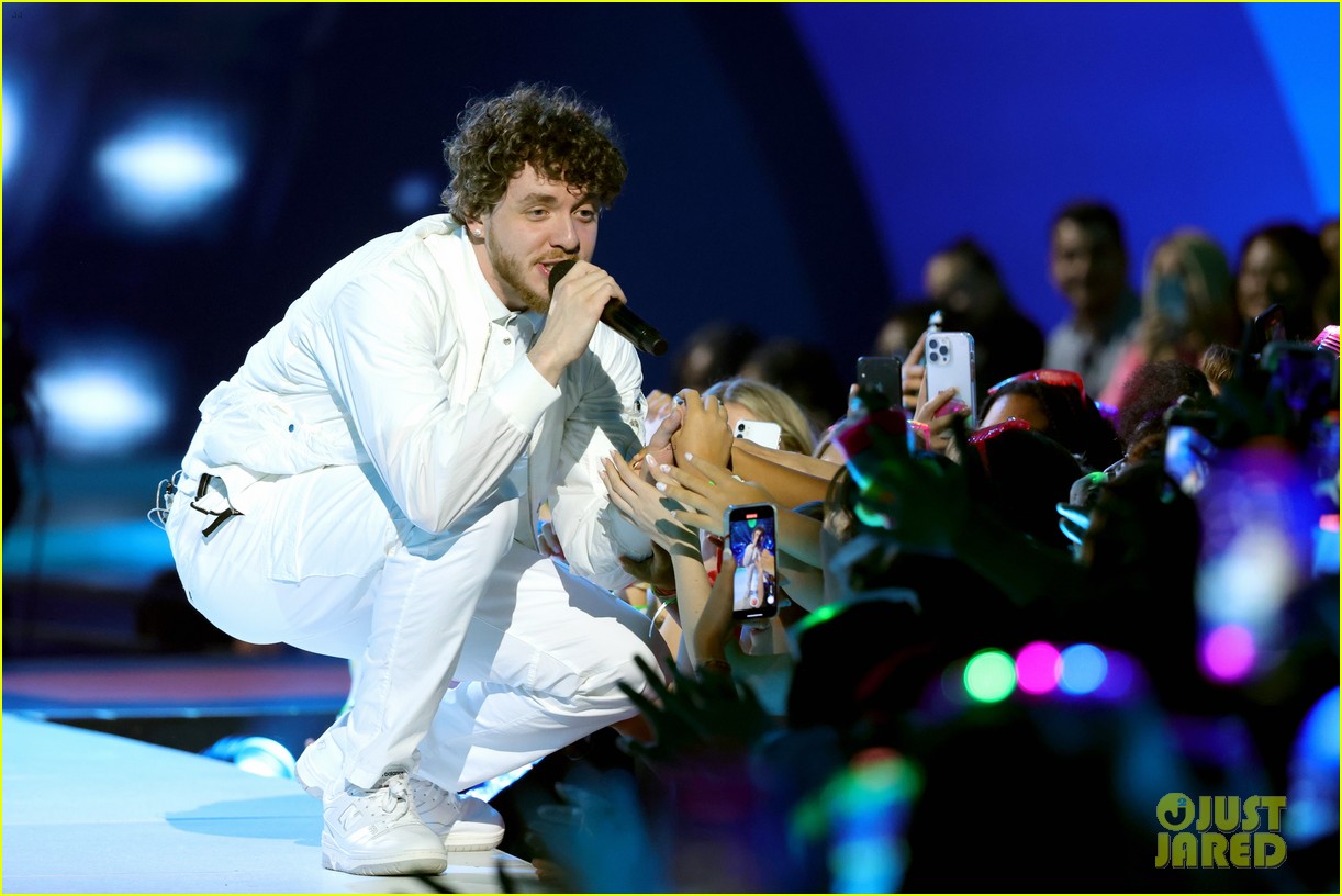 Full Sized Photo of jack harlow performs at kids choice awards 20 ...