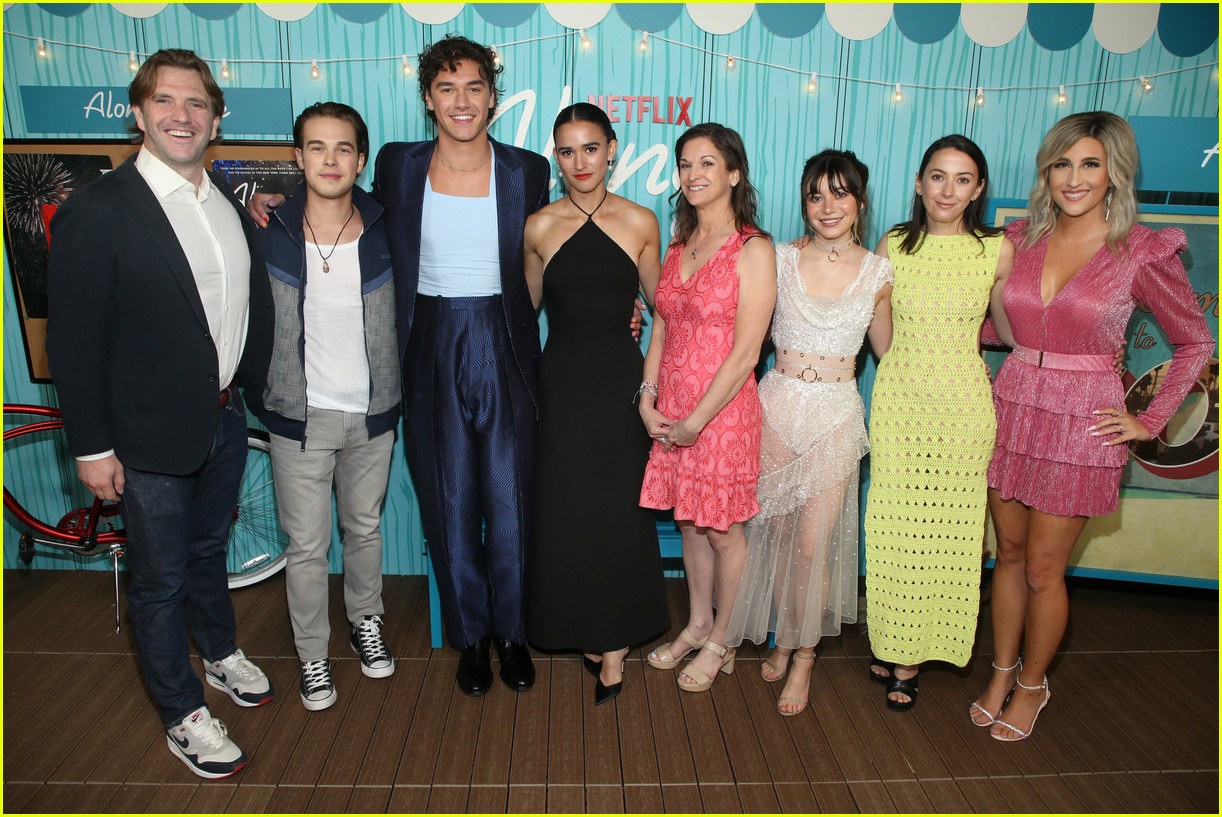 Emma Pasarow & Belmont Cameli Premiere New Netflix Film 'Along for the ...