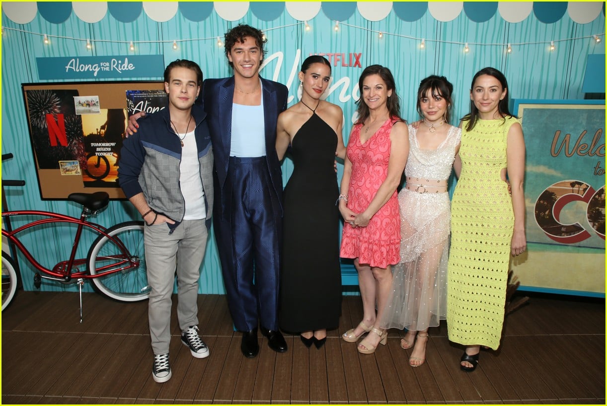 Emma Pasarow & Belmont Cameli Premiere New Netflix Film 'Along for the ...