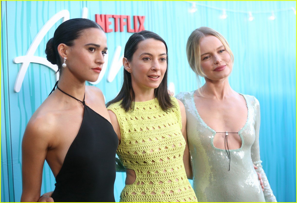 Full Sized Photo of emma pasarow belmont cameli premiere new netflix ...