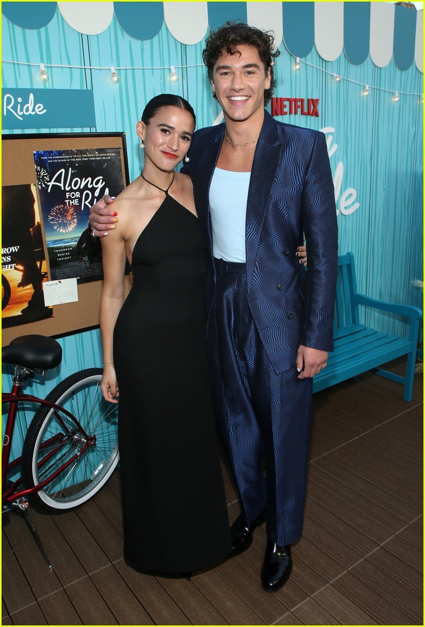 Full Sized Photo of emma pasarow belmont cameli premiere new netflix ...