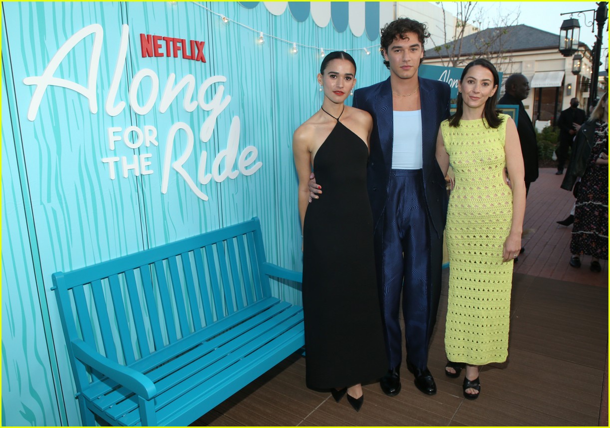 Emma Pasarow & Belmont Cameli Premiere New Netflix Film 'Along for the ...