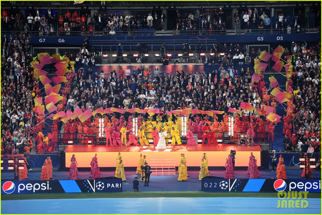 Full Sized Photo Of Camila Cabello Dances Uefc Opening Performance Pics