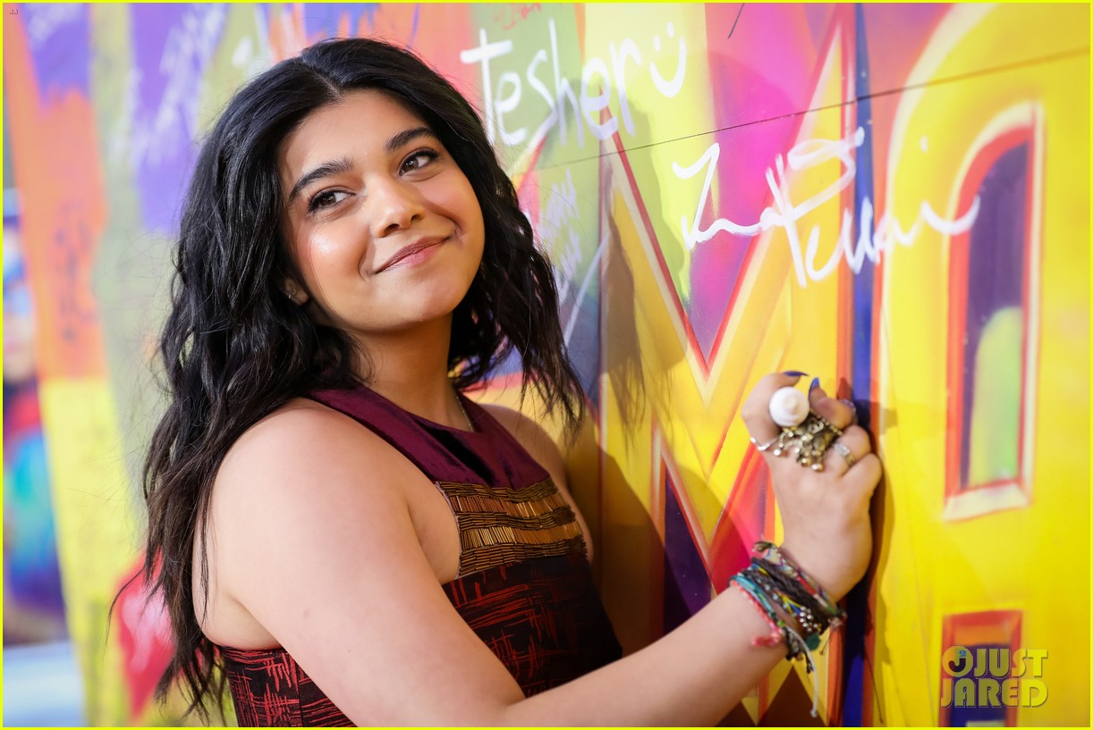 Iman Vellani & Rish Shah Attend First 'Ms Marvel' Special Screening In ...