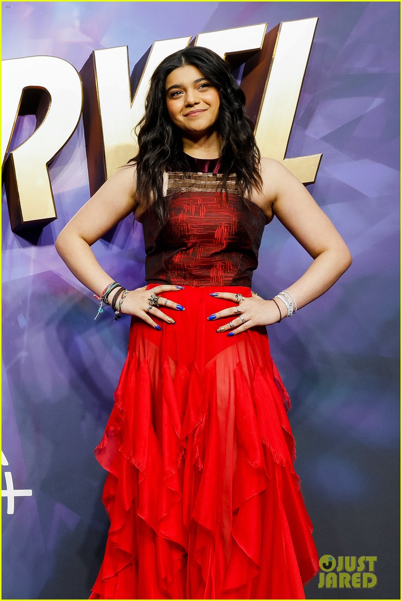 Iman Vellani & Rish Shah Attend First 'Ms Marvel' Special Screening In ...