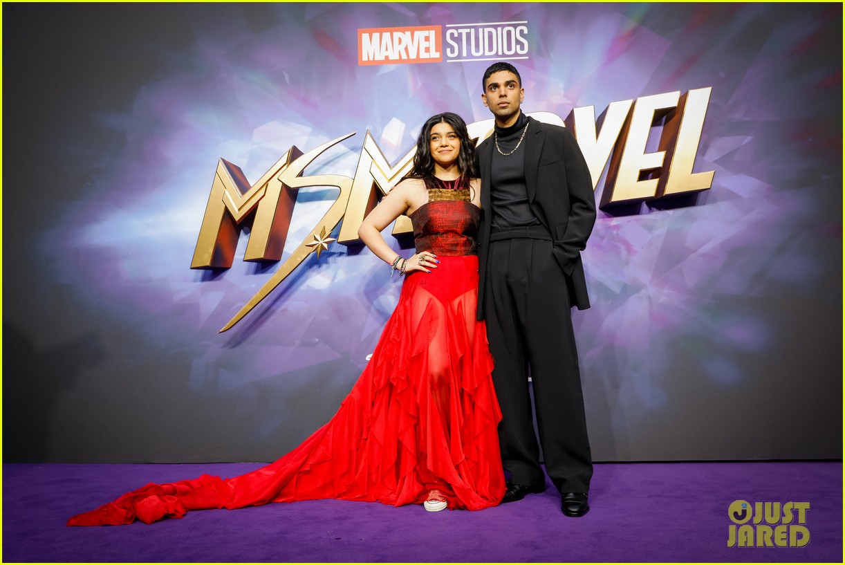 Iman Vellani & Rish Shah Attend First 'Ms Marvel' Special Screening In ...