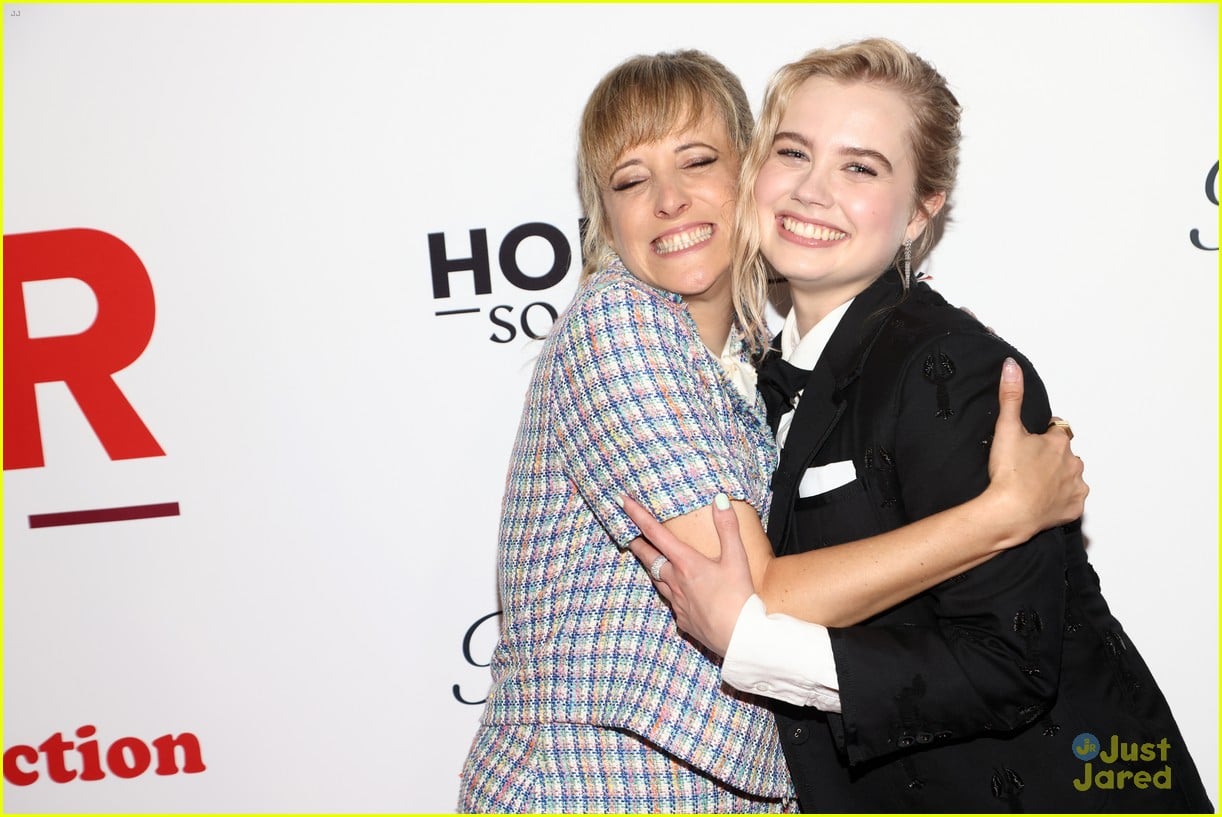 Angourie Rice Suits Up for 'Honor Society' Premiere with Armani Jackson ...