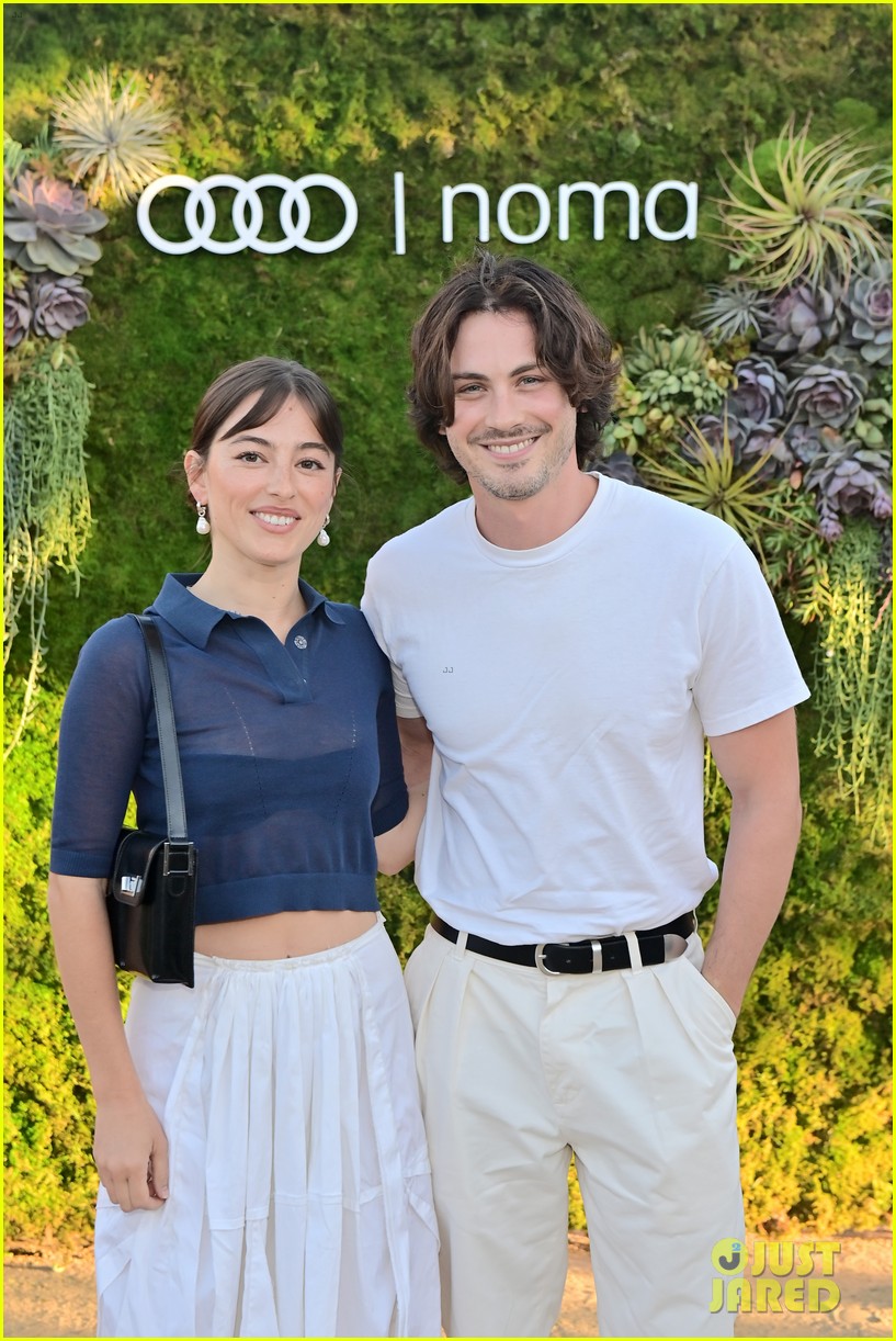 Logan Lerman & Girlfriend Ana Corrigan Make Rare Public Appearance ...