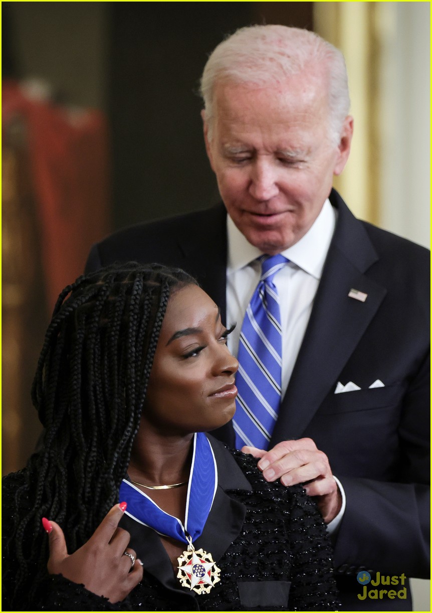 Simone Biles Is Honored To Receive Presidential Medal Of Freedom