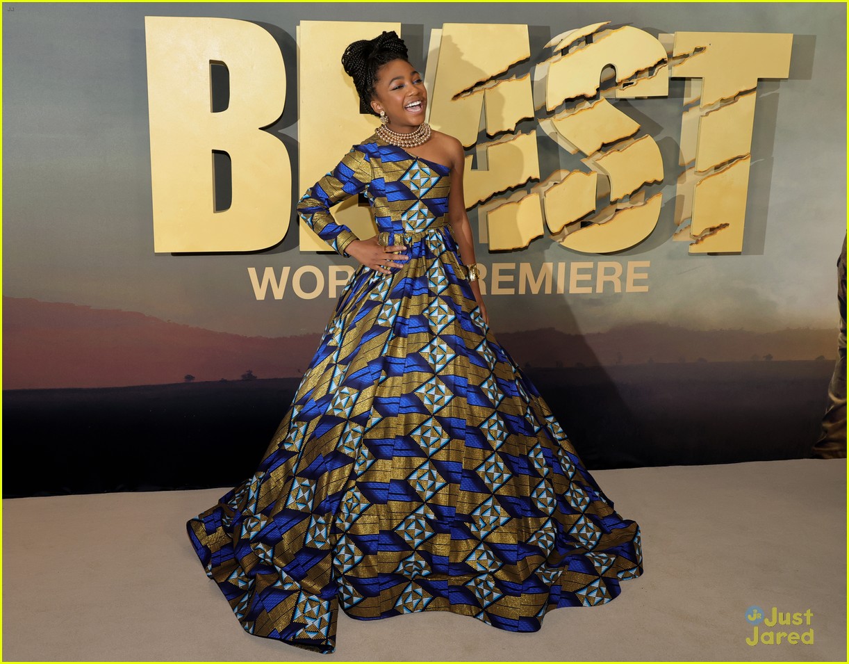 Leah Sava Jeffries & Iyana Halley Premiere New Movie 'Beast' | Photo ...
