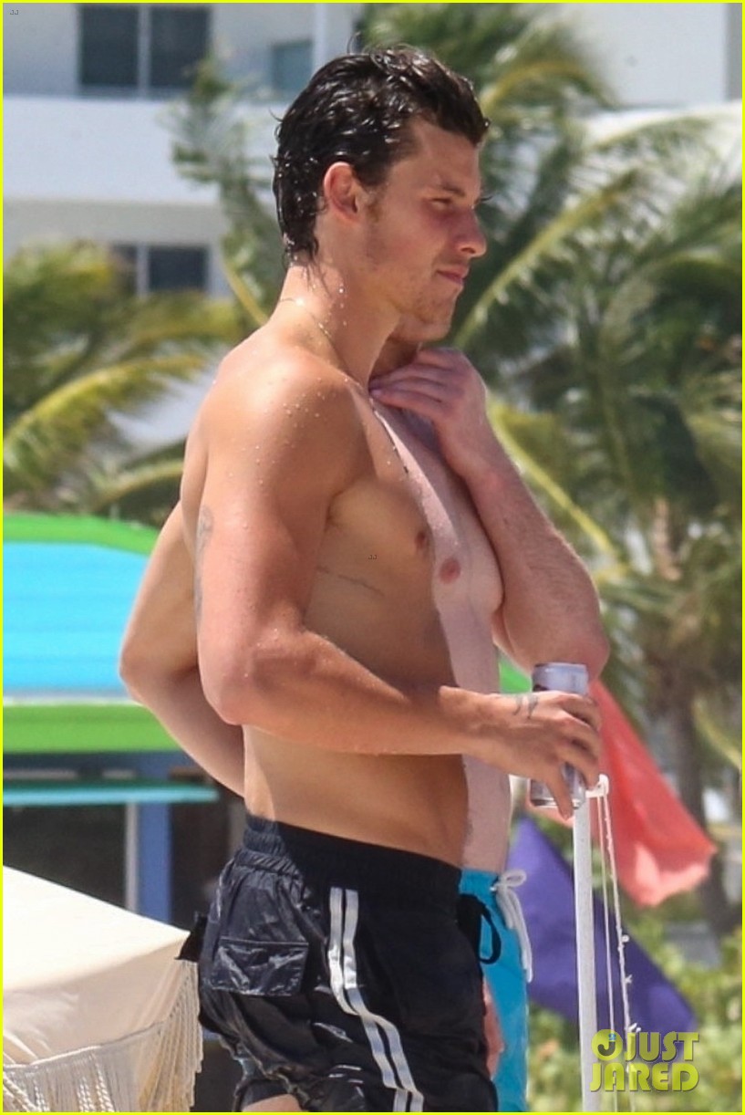 Shawn Mendes Spotted at the Beach in Miami - See the New Shirtless Photos! | Photo 1353772 ...