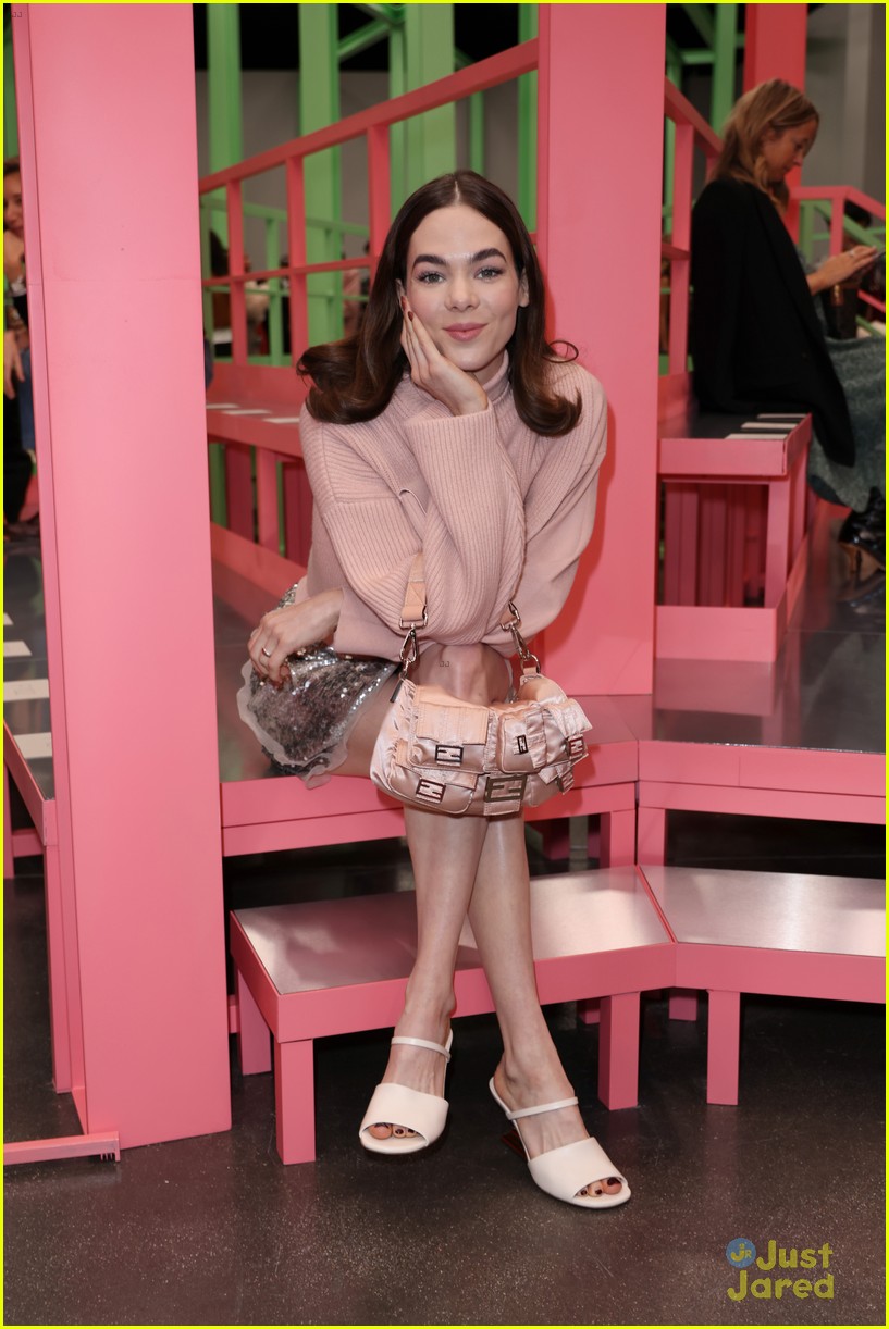 Shay Mitchell Shows Off New Red Hair at Fendi's Milan Fashion Week Show ...