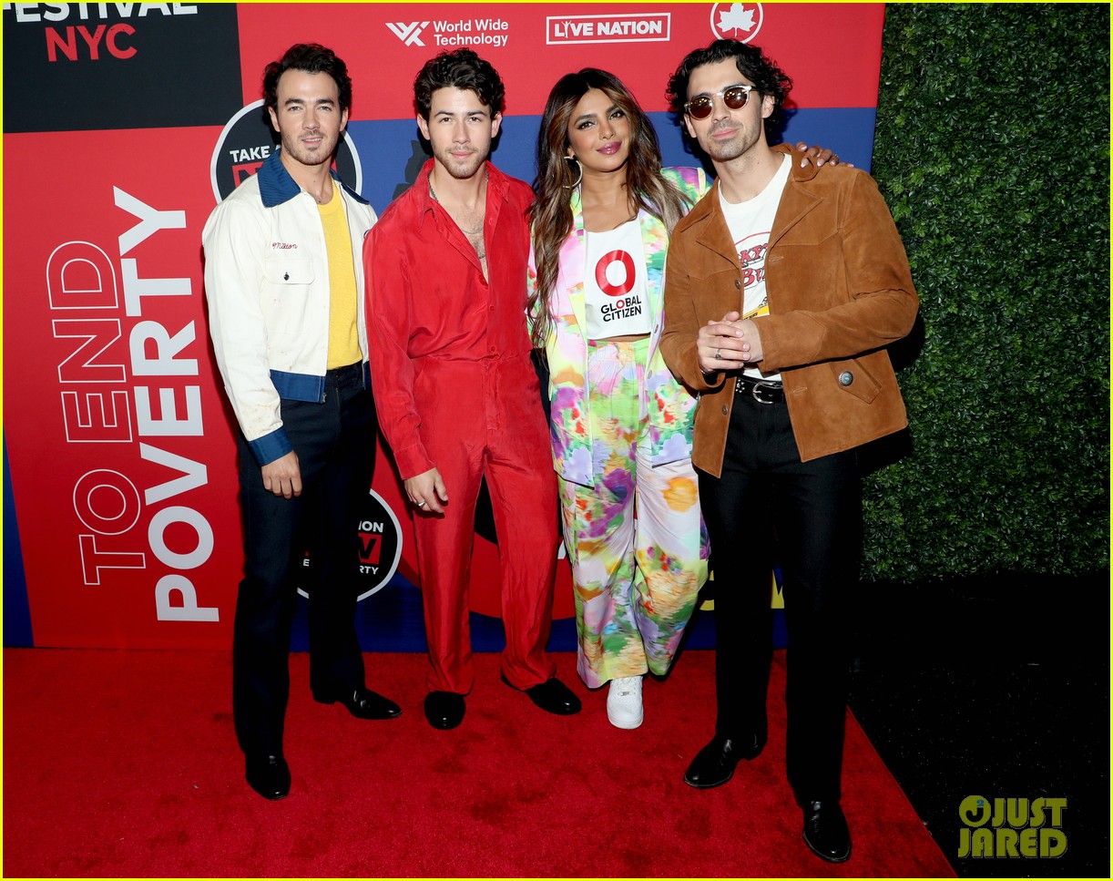 Jonas Brothers Hit the Stage for Performance at Global Citizen Festival ...