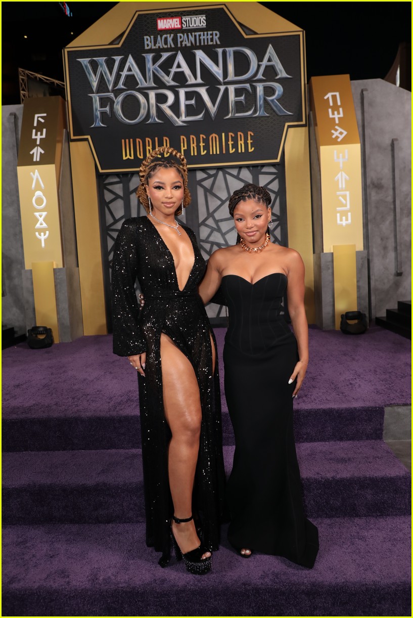 New Marvel Stars Dominique Thorne & Kathryn Newton Attend 'Black ...